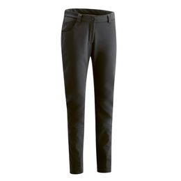 Gonso Damen Fahrradhose "Floralett", schwarz, Gr. 24, 100% Polyester, Hosen, Wasserabweisend, strapazierf&auml;hig, atmungsaktiv