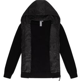 Ragwear Herren Outdoorjacke "Ronel", schwarz, Gr. XL, Obermaterial 1: 100% Polyester. Obermaterial 2: 100% Baumwolle. Innenfutter: 100% Polyester.
