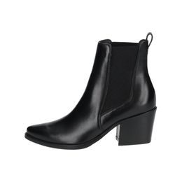 Paul Green Damen Stiefelette "Paul Green Stiefelette Glattleder", Gr. 40, schwarz, Glattleder, Schuhe