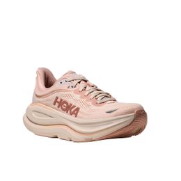 Hoka One One Damen Laufschuh "BONDI 9", Gr. 38rose latte, rose cream, Synthetik, Textil, mehrfarbig, Schuhe, f&uuml;r mehr D&auml;mpfung