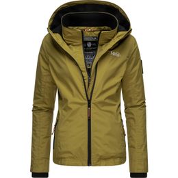 Marikoo Damen Outdoorjacke "Erdbeere", gr&uuml;n, Gr. XS, Obermaterial: 100% Polyester. Innenfutter: 100% Polyester. &Auml;rmelfutter: 100% Polyester.