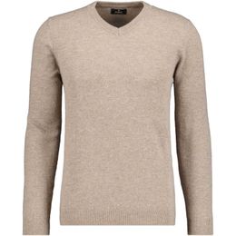 Ragman Herren Rundhalspullovermacchiato, Gr. XXL, 90% Wolle 10% Kaschmir, Pullover