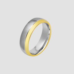 Adelia&acute;s ADELIA ́S Herren Fingerring "Herren Ring aus Edelstahl", 62, Edelstahl, gold, Edelstahl, Fingerringe