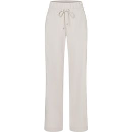 MAC Damen Stoffhose "EASY WIDELEG", wei&szlig;, Gr. 46, unifarben, Web, Obermaterial: 77% Polyamid, 23% Elasthan, Hosen, sehr elastische Qualit&auml;t,