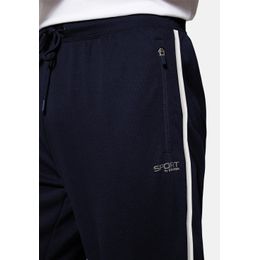 Stooker Men Herren Sporthose "SEAN Trackpants", blau, Gr. XL, Sweatware, 55% Polyester, 45% Baumwolle, Hosen, Joginghose Regular Fit Sport Sweat f&uuml;r