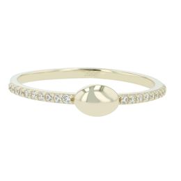 Adelia&acute;s ADELIA ́S Damen Fingerring "Damen Ring aus 333 Gold mit Zirkonia", 52gold, Fingerringe
