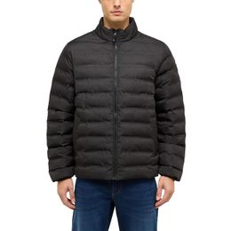 Mustang Herren Outdoorjacke "Herren Style Creston", schwarz, Gr. S, unifarben, Canvas, 100% Polyester, Jacken