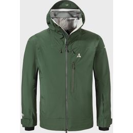 Sch&ouml;ffel SCH&Ouml;FFEL Herren Outdoorjacke "3L Jacket Pizac M", gr&uuml;n, Gr. 50, Oberstoff : Aussenseite: 100% Nylon Innenseite: 100% Polyester (Membran: