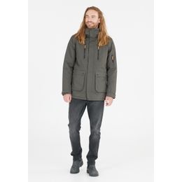 WHISTLER Herren Outdoorjacke "Wander", gr&uuml;n, Gr. XL, unifarben, 65% Polyester, 35% Baumwolle, Jacken, mit wasserdichter Funktion