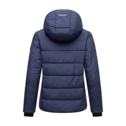 Marikoo Damen Steppjacke "Radaa", blau, Gr. XS, Obermaterial: 100% Polyester. Innenseite: 100% Polyester. Futter: 100% Polyester. Wattierung: 100%
