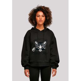 F4NT4STIC Damen Sweatshirt "K&auml;tzchen You Gotta Be Kitten Me", schwarz, Gr. 5XL, Obermaterial: 100% Baumwolle, Sweatshirts, Premium Qualit&auml;t