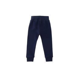 Liliput M&auml;dchen Sweathose "marine", blau, Gr. 62, unifarben, 80% Baumwolle, 20% Polyester, Hosen, mit elastischen Rippb&uuml;ndchen