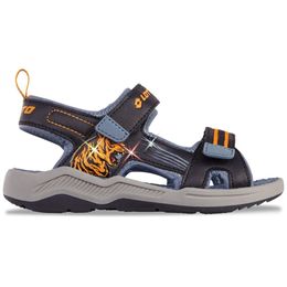 Lotto M&auml;dchen Sandale, Gr. 35, blau, Synthetik, mehrfarbig, Schuhe, - mit blinkenden LED Leuchten