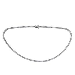 OSTSEE-SCHMUCK Damen Kette mit Anh&auml;nger "- Simone - Silber 925/000 - Zirkonia", 43, Silber 925 (Sterlingsilber), silber, Silber 925 (Sterlingsilber),