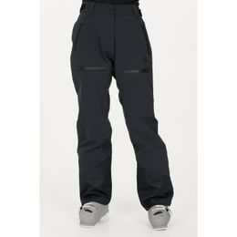 SOS Damen Skihose "Silverton", schwarz, Gr. L, unifarben, 84% Nylon, 16% Elasthan, Hosen, mit wasserdichter Membran