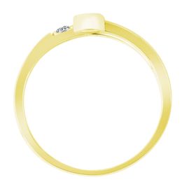Adelia&acute;s ADELIA ́S Damen Fingerring "Damen Ring aus 333 Gold mit Zirkonia", 54, gold, Fingerringe