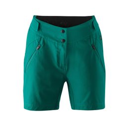 Gonso Damen Fahrradhose "Igna", gr&uuml;n, Gr. 44, 86% Polyamid, 14% Elastan, Hosen, Strapazierf&auml;hig und formstabil