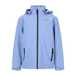 WEATHER REPORT Kinder Outdoorjacke "Borise Jr."blau, Gr. 164, mehrfarbig, 90% Polyester, 10% Elasthan, Jacken, mit wasserdichter Ausstattung