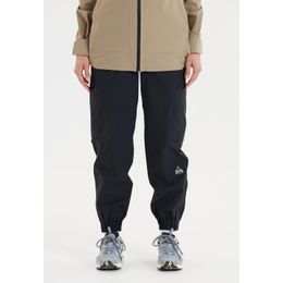 SOS Damen Softshellhose "Monte Rosa", schwarz, Gr. L, unifarben, 90% Polyamid, 10% Elasthan, Hosen, in wasserdichter und funktionaler Qualit&auml;t