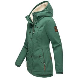 Marikoo Damen Winterjacke "Bikoo", grau, Gr. L, Oberstoff: 100% Baumwolle. Futter: 100% Polyester. Wattierung: 100% Polyester. &Auml;rmelfutter: 100%