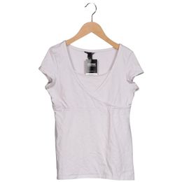 H&M H&M T-Shirt Damen Gr&ouml;&szlig;e M Second Hand wei&szlig;