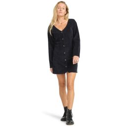 Billabong Damen Minikleid "Last Waves", schwarz, Gr. XS, Obermaterial: 98% Baumwolle, 2% Elasthan., Kleider