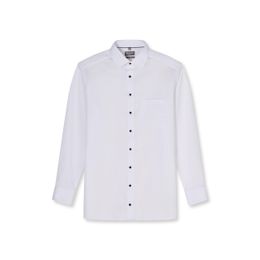 OLYMP Herren Businesshemd "OLYMP Luxor, Comfort Fit, New Kent"wei&szlig;, Gr. 47, 100% Baumwolle, Hemden