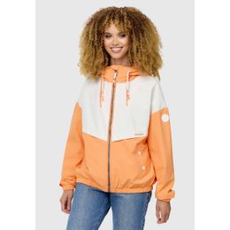 Marikoo Damen Outdoorjacke "Liubkaa", orange, Gr. L, Obermaterial: 100% Polyester. Innenseite: 65% Polyester, 35% Baumwolle. Futter: 100% Polyester,