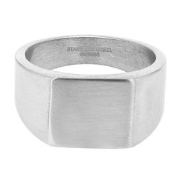 Adelia&acute;s ADELIA ́S Damen Fingerring "Unisex Ring aus Edelstahl", 52, Edelstahl, silber, Edelstahl, Fingerringe