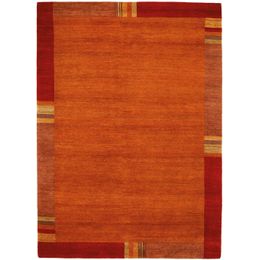 Wollteppich, B:70cm H:6mm L:140cm, braun, OCI DIE TEPPICHMARKE, Seide, Wolle, Wohnzimmer, Teppiche, "Sensation Lakir", handgekn&uuml;pft, Nepal, reine
