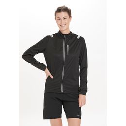 Endurance Damen Softshelljacke "Julliet", schwarz, Gr. 46, unifarben, 87% Polyester, 13% Elasthan, Jacken, mit reflektierenden Elementen