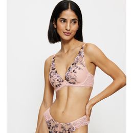 Schalen-BH Triumph "Sensual Spotlight WP", Damen, Gr. 90, Cup F, beige (foundation beige), Microtouch, Obermaterial: 64% Polyester, 29% Polyamid, 7% Elasthan, bestickt, BHs Schalen-BH, mit Stickerei
