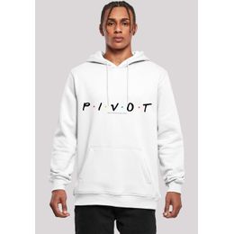 F4NT4STIC Herren Sweatshirt "FRIENDS TV Serie Pivot Logo", wei&szlig;, Gr. XL, Obermaterial: 65% Baumwolle, 35% Polyester, Sweatshirts, Herren,Premium