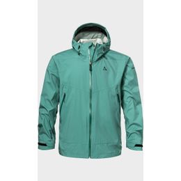 Sch&ouml;ffel SCH&Ouml;FFEL Herren Outdoorjacke "2.5L 3D Jacket Vistdal M", gr&uuml;n, Gr. 56, Oberstoff: 100% Nylon. (Membran: Polyurethan), Jacken