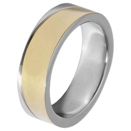 Adelia&acute;s ADELIA ́S Damen Fingerring "Damen Ring aus Edelstahl", 56, Edelstahl, gold, Edelstahl, Fingerringe