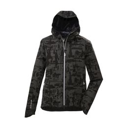 Killtec Herren Funktionsjacke "KOS 24 MN JCKT", schwarz, Gr. L, Oberstoff: 100% Polyester, Futter: 100% Polyester, Jacken, Leichte, wasserdichte