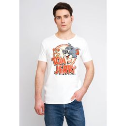 logoshirt Herren T-Shirt "Tom & Jerry - Logo", bunt, Gr. XXL, bedruckt, 100% Baumwolle, Shirts, mit Tom & Jerry-Print