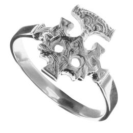 OSTSEE-SCHMUCK Damen Fingerring "- Hiddensee - Silber 925/000 -", 60, silber, Fingerringe