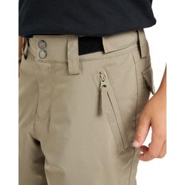 Quiksilver Jungen Snowboardhose "Porter"fallen rock, Gr. 14, Obermaterial: 100% Polyester., Hosen
