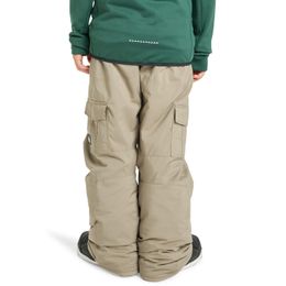 Quiksilver Jungen Snowboardhose "Porter"fallen rock, Gr. 14, Obermaterial: 100% Polyester., Hosen