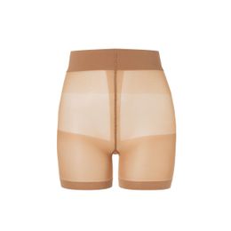 Camano Damen Feinstrumpfhose "Leggings 2er Pack", Gr. 56, beige, 74% Polyamid, 26% Elasthan, Strumpfhosen