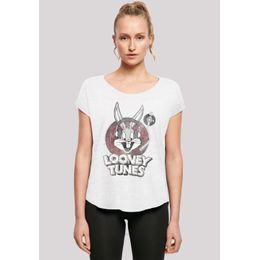 F4NT4STIC Damen T-Shirt "Looney Tunes Bugs Bunny'", wei&szlig;, Gr. S, Obermaterial: 100% Baumwolle, Shirts, Print