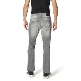 Herren 5-Pocket-Jeans "Portland Season Slim Straight Stretch", grau, Gr. 33, HERO by John Medoox, Denim/Jeans, 98% Baumwolle, 2% Elasthan, Jeans,