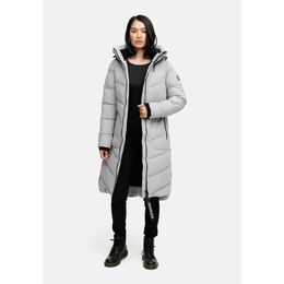 Marikoo Damen Winterjacke "Benikoo"grau, Gr. XXL, Obermaterial: 92% Nylon, 8% Elasthan; Futter: 100% Polyester; Wattierung: 100% Polyester;