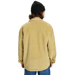 Quiksilver Herren Bomberjacke "Dna Sherpa Harrington", beige, Gr. XS, Obermaterial: 100% Polyester., Jacken