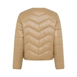 BOSS Orange Damen Steppjacke "Palatti Premium Damenmode", beige, Gr. 34, unifarben, Web, Obermaterial: 100% Polyamid, Jacken, mit Chevron-Steppung