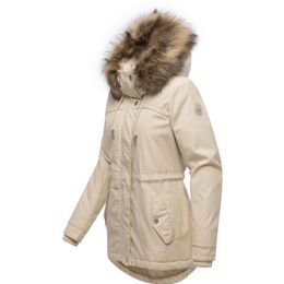 Ragwear Damen Winterjacke "Tawny Short YOUMODO"ecru, Gr. XS, Au&szlig;enmaterial: 65% Polyester, 35% Baumwolle. Innenfutter: 100% Polyester. Wattierung: