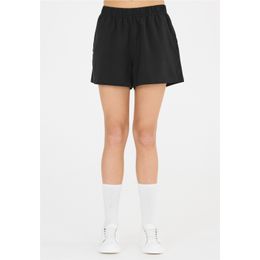 LES'ARCS Jungen Shorts "Lawten", schwarz, Gr. 152, unifarben, 92% Polyamid, 8% Elasthan, Hosen, mit wasserresistenter Beschichtung