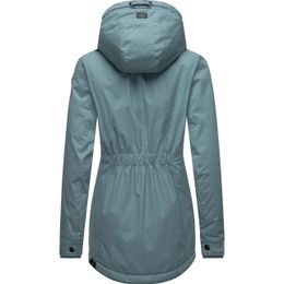 Ragwear Damen Winterjacke "Zuzka Winter", blau, Gr. 4XL, Au&szlig;enmaterial: 100% Polyester. Innenfutter: 100% Polyester. Kapuzenfutter: 100% Polyester.