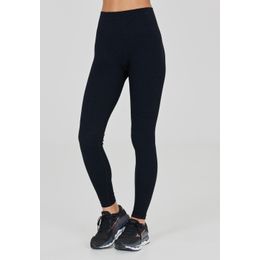 ENDURANCE ATHLECIA ATHLECIA Damen Trainingstights "Ralphie", schwarz, Gr. L, bedruckt, 61% Polyamid, 33% Polyester, 6% Elasthan, Hosen, in atmungsaktiver Qualit&auml;t